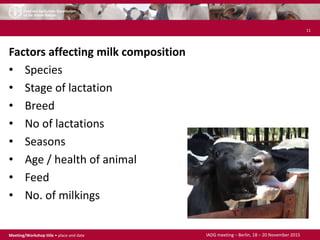 Animal source food in human nutrition. Role of dairy products in human ...