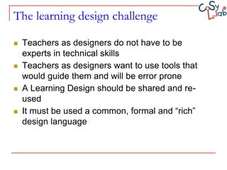 CadmosLearningDesignTool_Iadis2011 | PPT