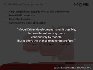 Model-Based Visual Software Specification | PPT