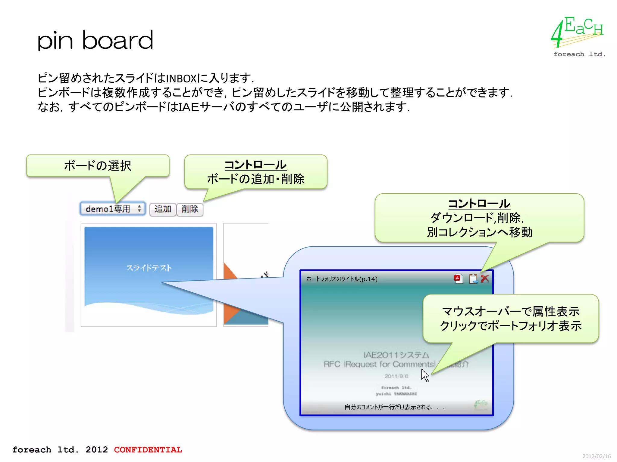 IAE:20121128新機能マニュアル(Pinboard) | PDF