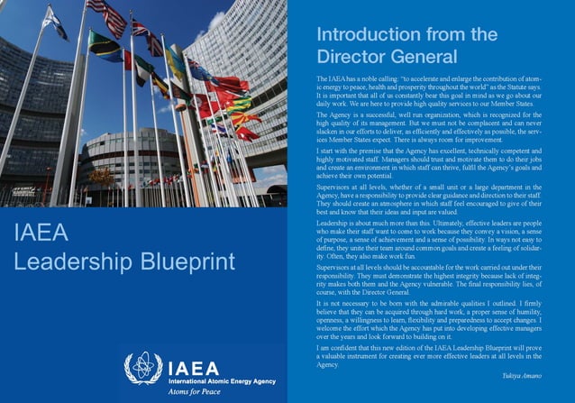 IAEA Leadership Blueprint | PPT