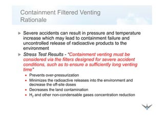 Containment Filtered Venting - A new approach | PPT