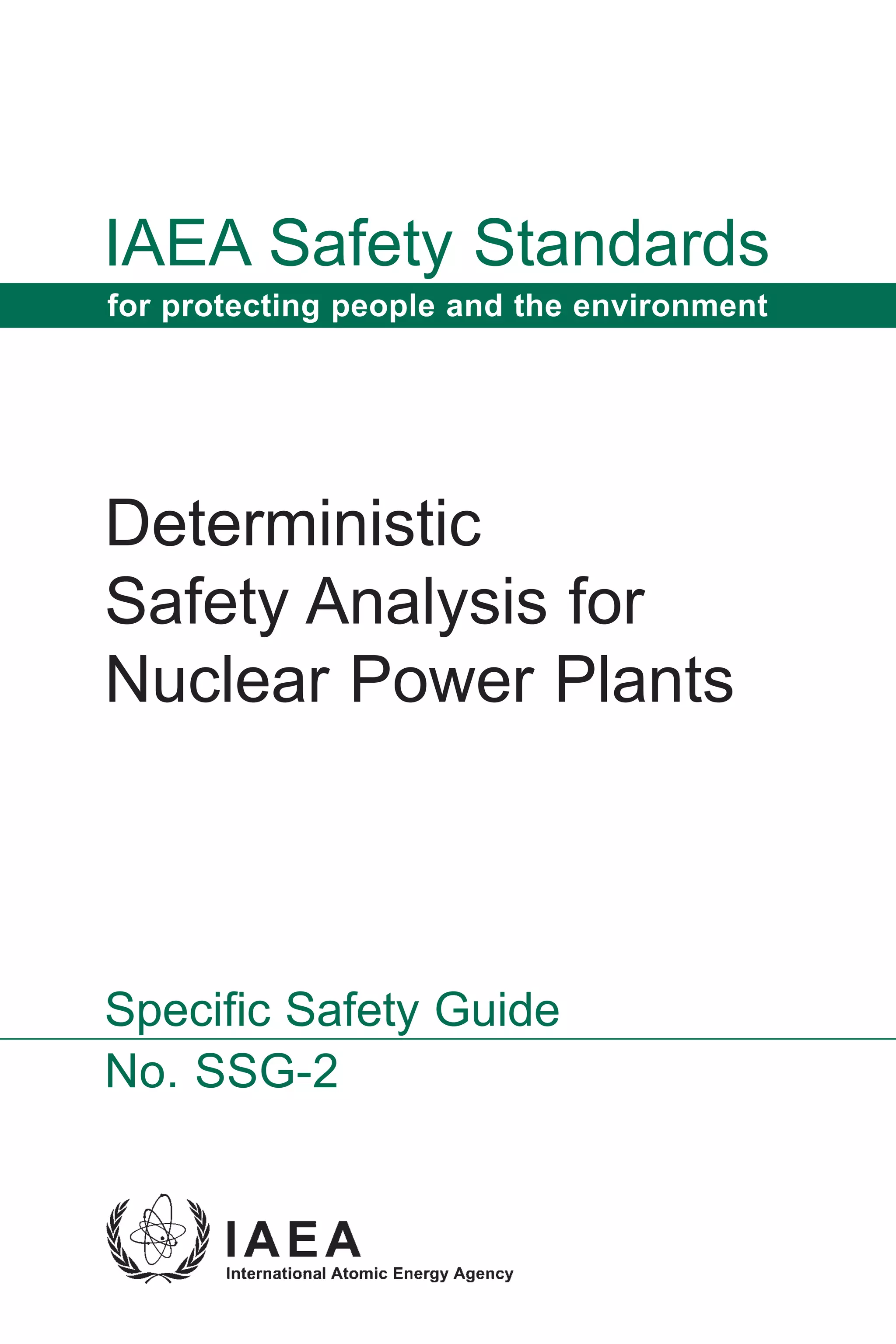 IAEA Safety Standard No. SSG-2 | PDF