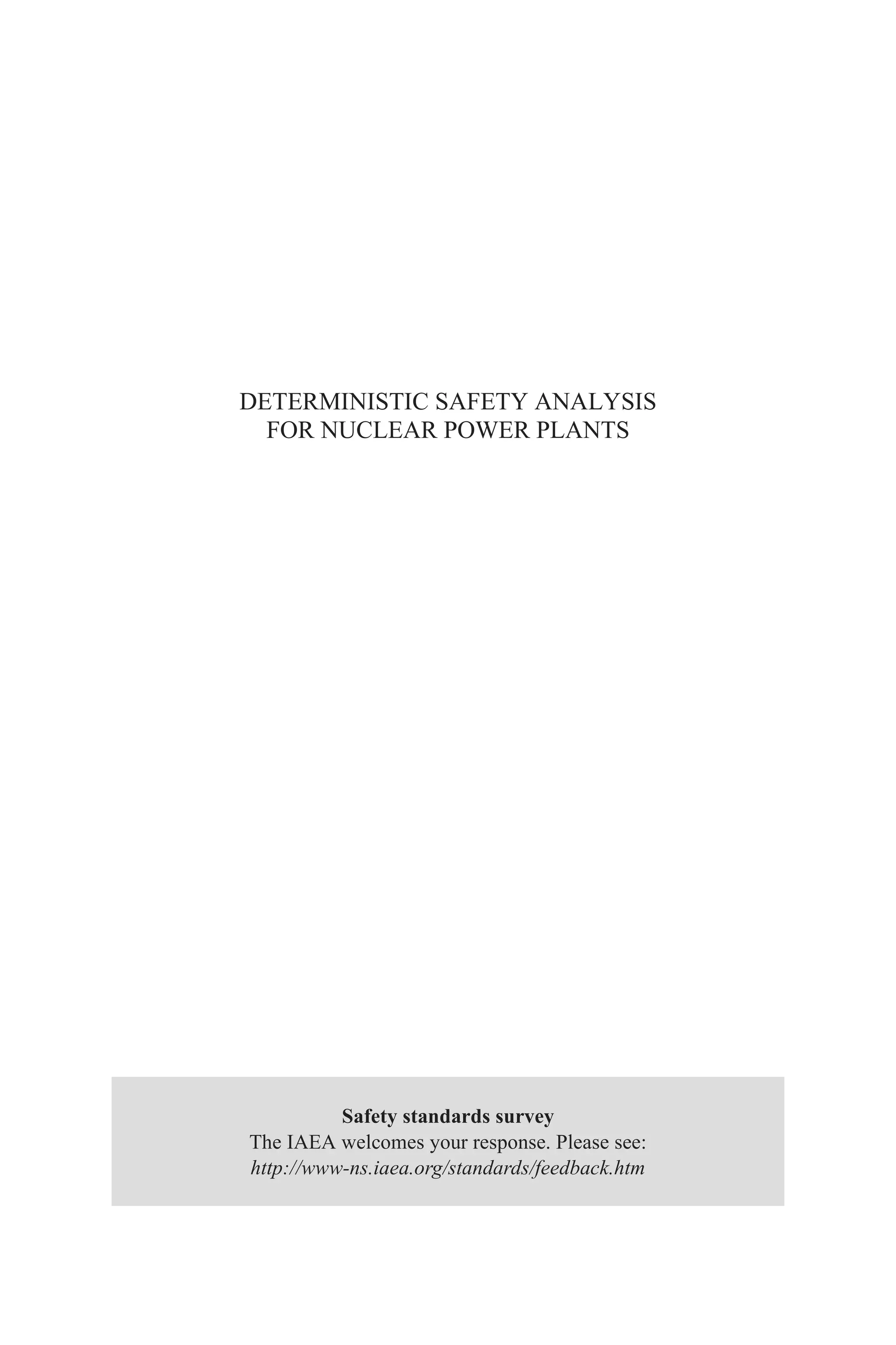 IAEA Safety Standard No. SSG-2 | PDF