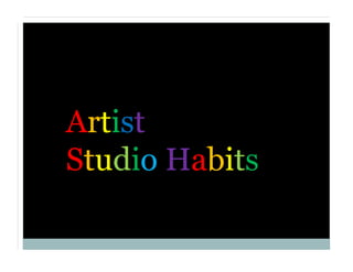 Scaffolding "Studio Thinking" Strategies in the Urban High School Art ...