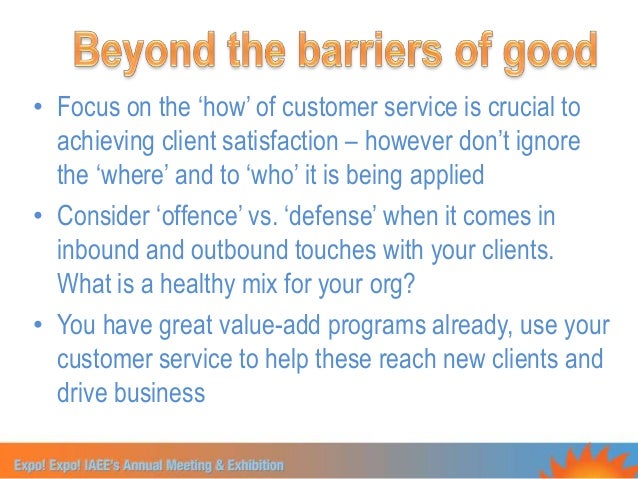 Breaking the Barriers of 'Good' Customer Service - Unleashing an Unta…