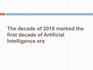 Artificial intelligence | PPT