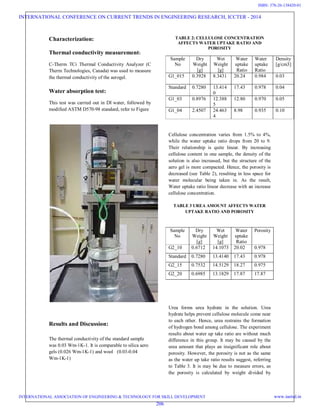 Iaetsd advanced recycled paper cellulose aerogel synthesis and water | PDF