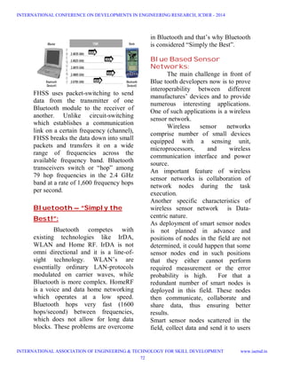 Iaetsd bluetooth based smart sensor networks | PDF