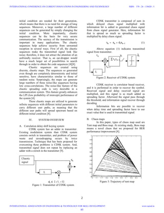 Iaetsd chaos cdsk communication system | PDF