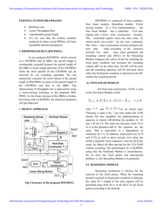 Iaetsd design and implementation of pseudo random number generator | PDF