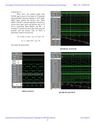 Iaetsd design of a low power multiband clock distribution circuit | PDF
