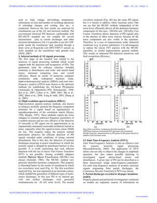 Iaetsd detection, recognition and localization of partial discharge | PDF