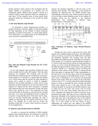 Iaetsd efficient majority logic fault detection with | PDF | Programming Languages | Computing