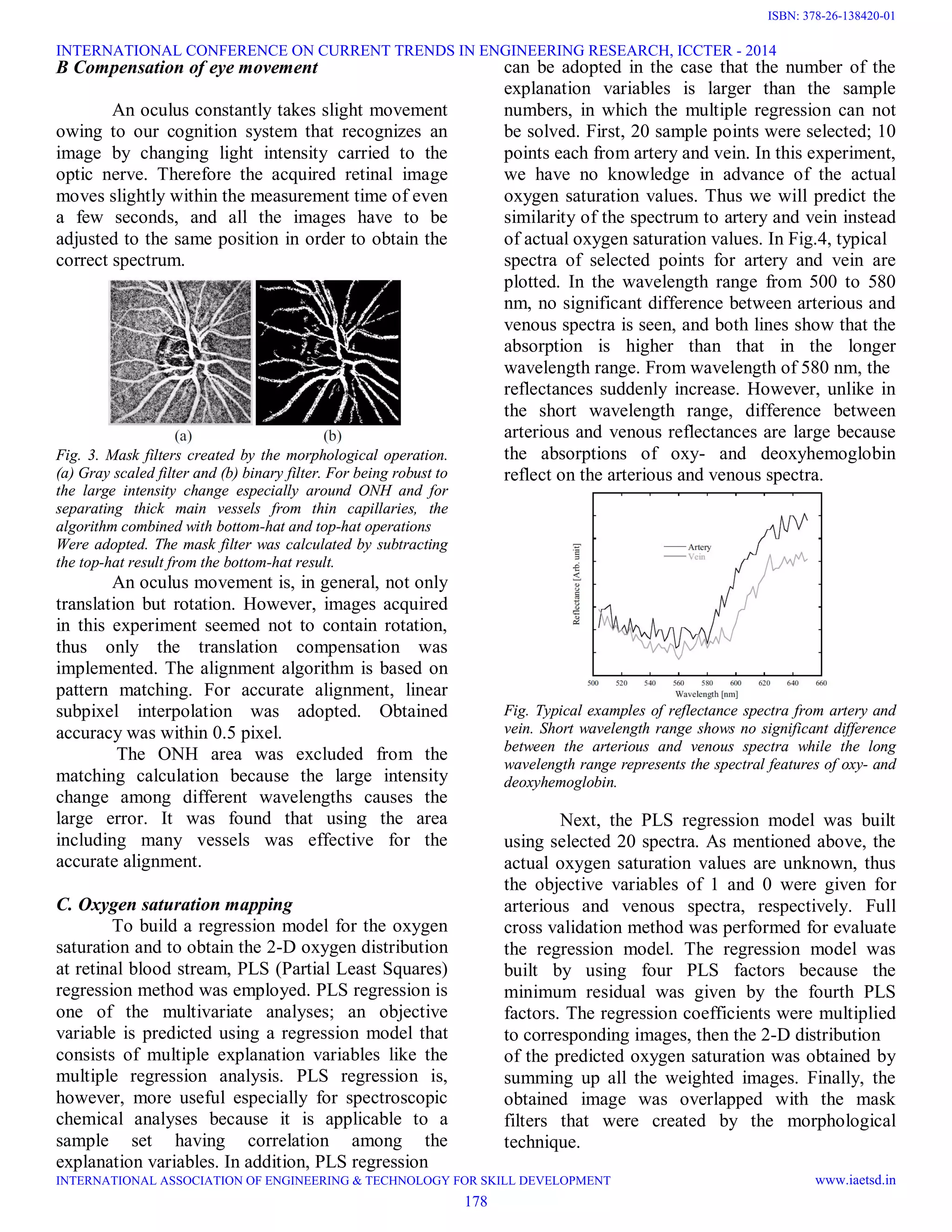 Iaetsd fpga based retinal blood oxygen saturation mapping using | PDF