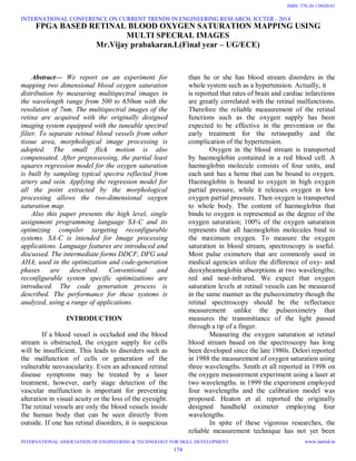 Iaetsd fpga based retinal blood oxygen saturation mapping using | PDF | Eye and Vision ...