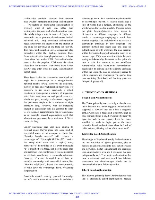 Iaetsd fpga implementation of rf technology and biometric authentication | PDF
