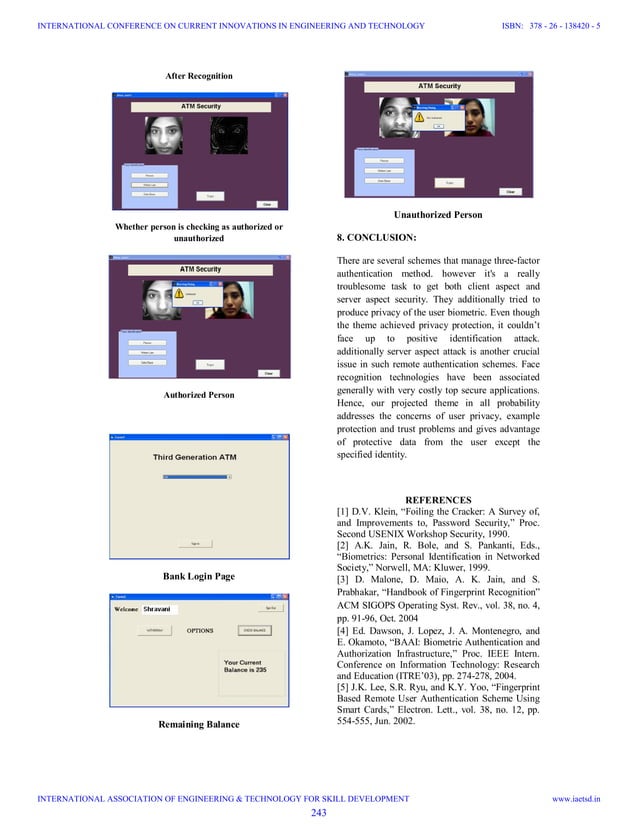 Iaetsd Fpga Implementation Of Rf Technology And Biometric
