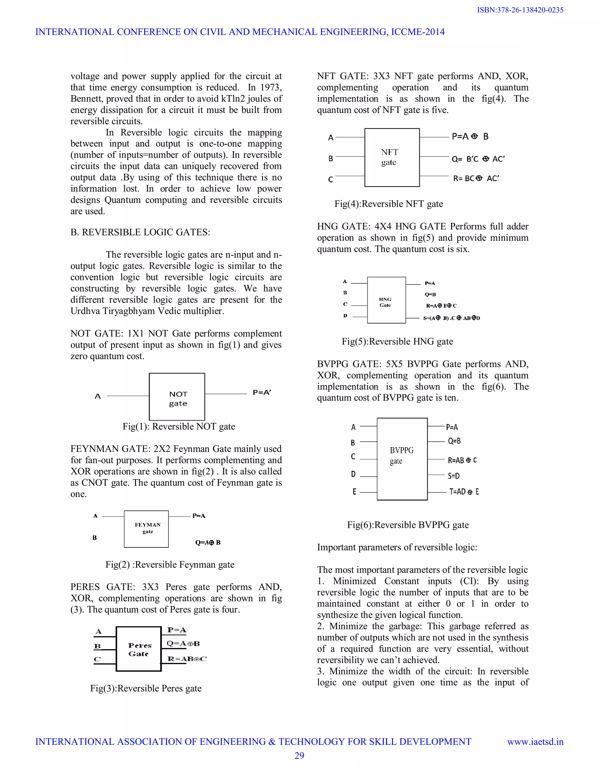 Iaetsd low power high speed vedic multiplier using reversible | PDF | Programming Languages ...