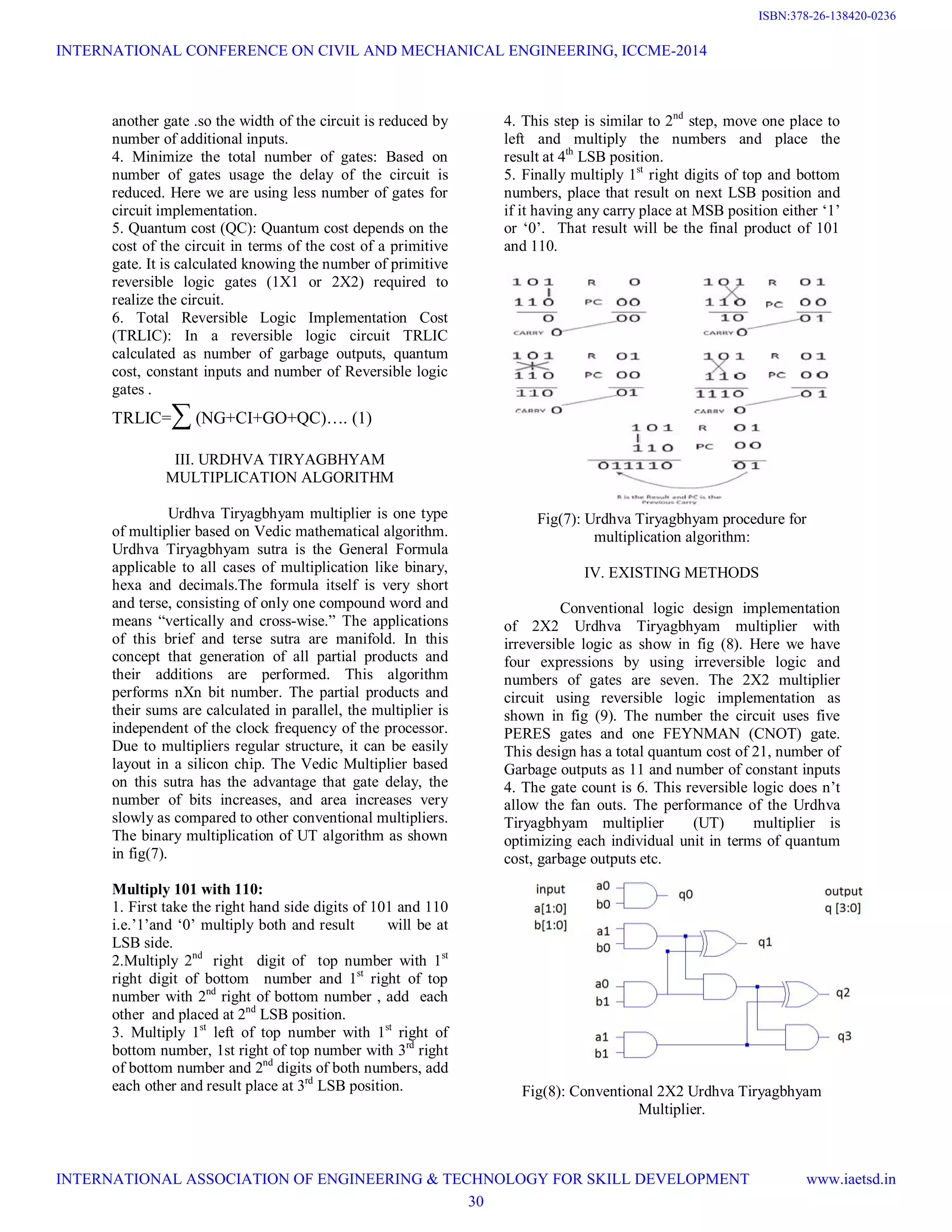 Iaetsd low power high speed vedic multiplier using reversible | PDF | Programming Languages ...