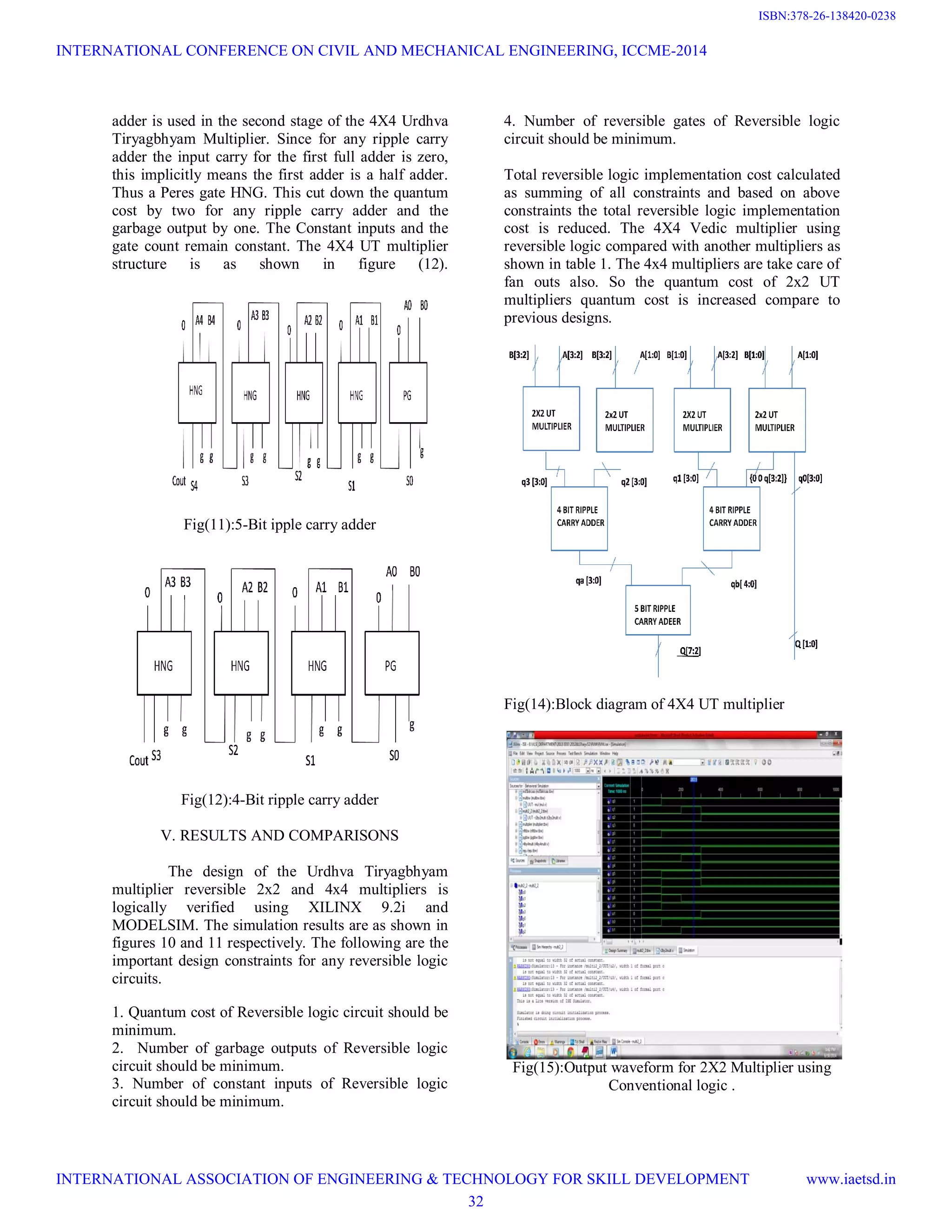 Iaetsd low power high speed vedic multiplier using reversible | PDF | Programming Languages ...