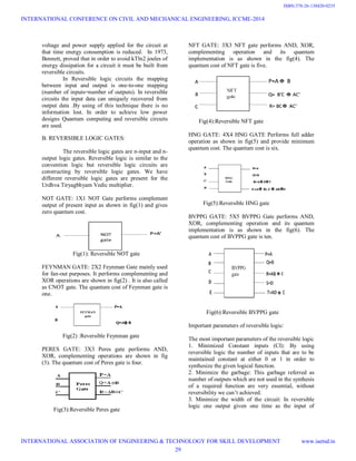 Iaetsd low power high speed vedic multiplier using reversible | PDF | Programming Languages ...