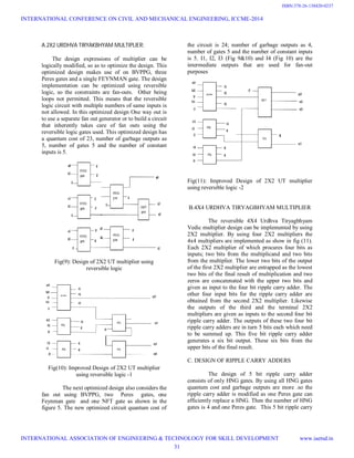 Iaetsd low power high speed vedic multiplier using reversible | PDF | Programming Languages ...