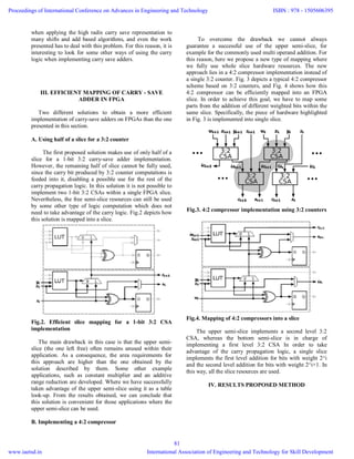 Iaetsd multioperand redundant adders on fpg as | PDF