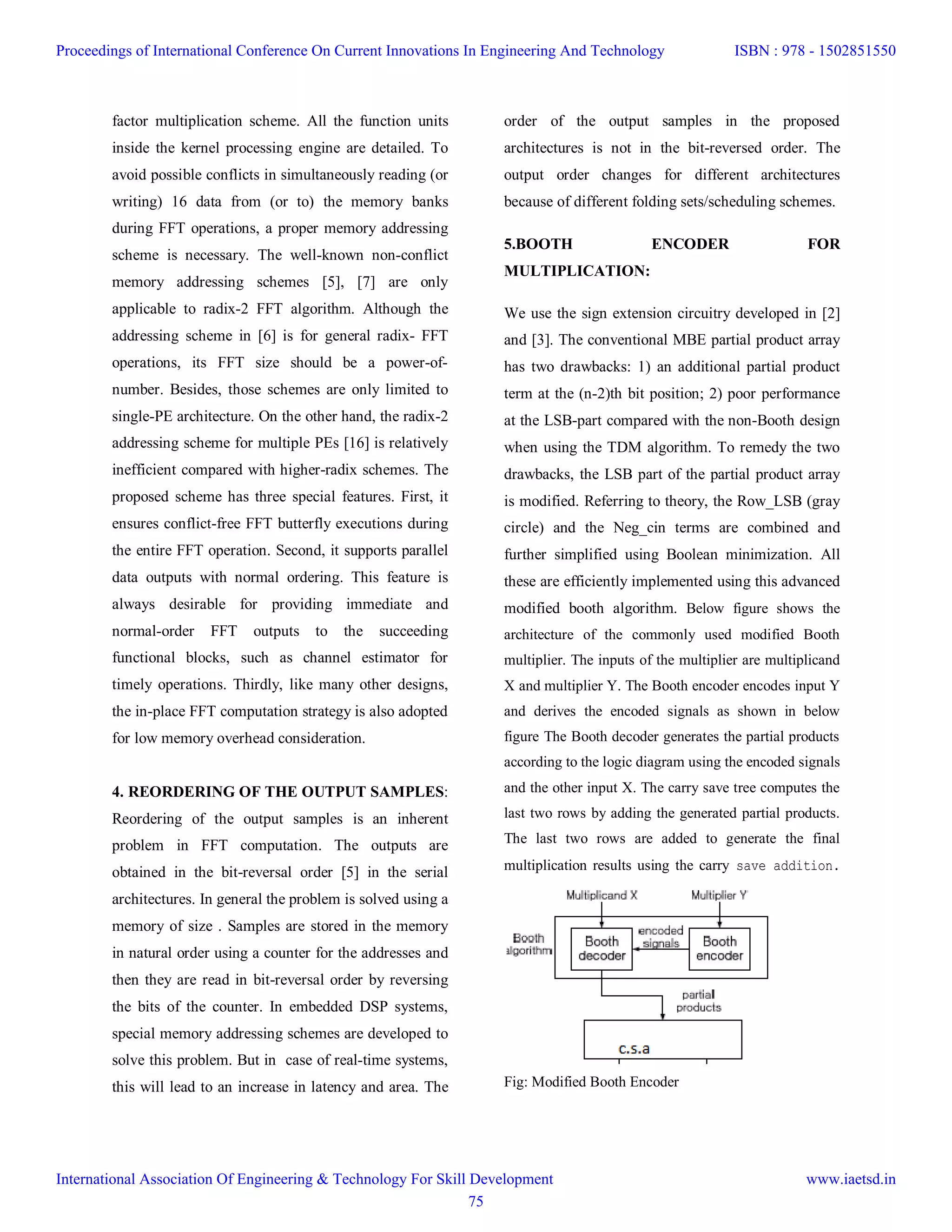 Iaetsd pipelined parallel fft architecture through folding ... Iaetsd pipelined parallel fft architecture through folding ...