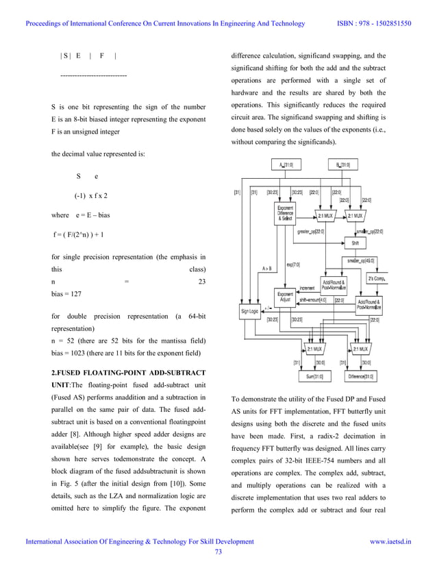 Iaetsd Pipelined Parallel Fft Architecture Through Folding Transformation Pdf