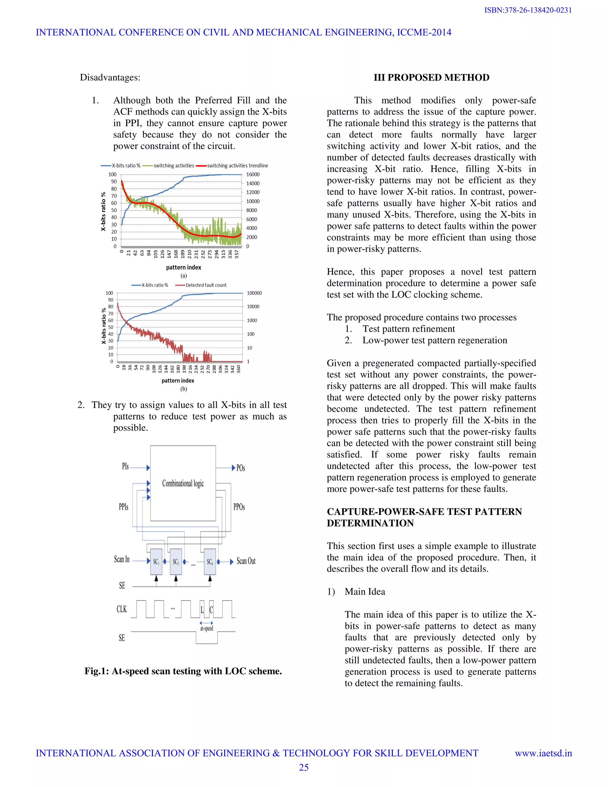 Iaetsd power capture safe test pattern determination | PDF
