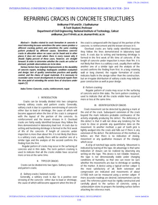 Iaetsd repairing cracks in concrete structures | PDF