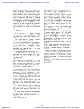 Iaetsd static network equivalents for large power systems | PDF