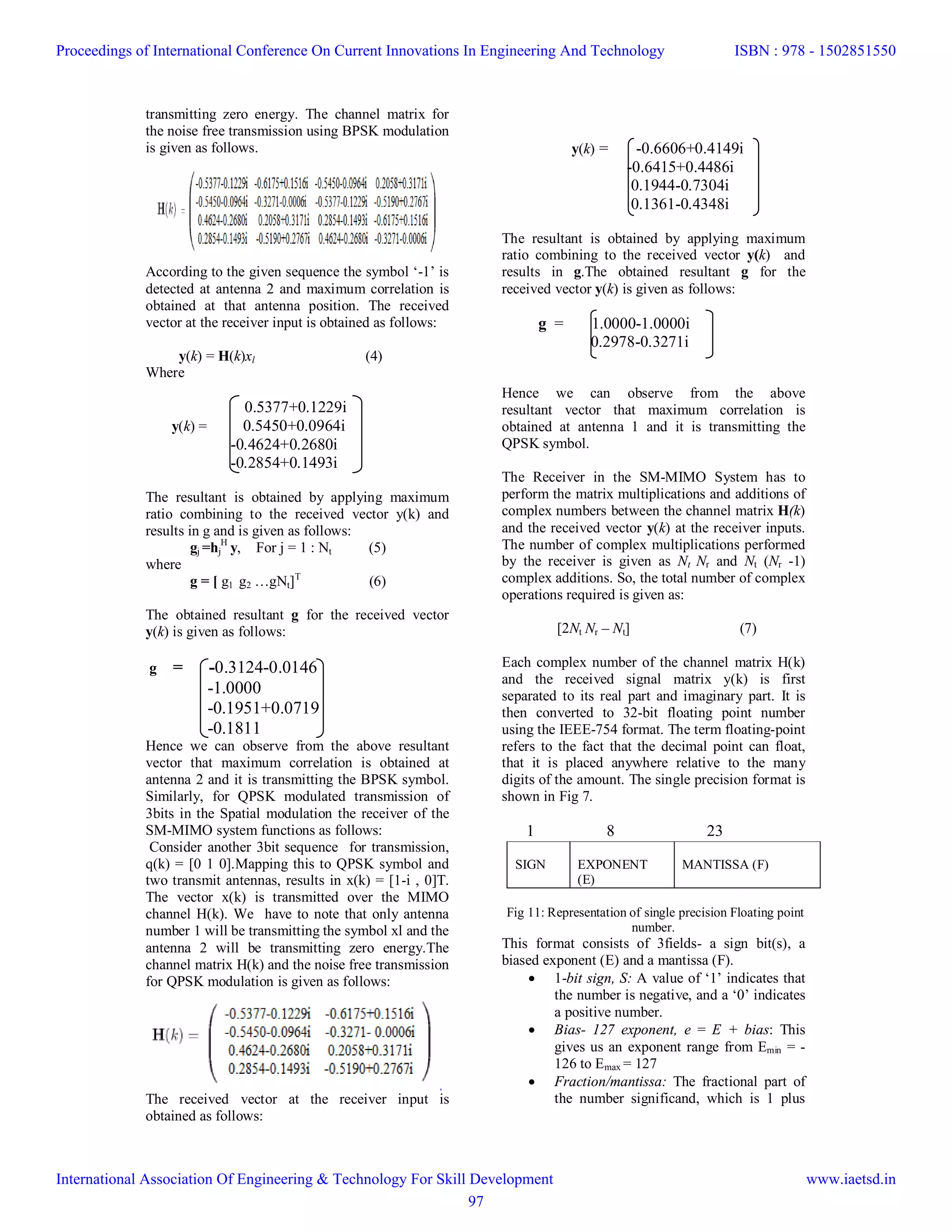 Iaetsd vlsi implementation of spatial modulation receiver | PDF Iaetsd vlsi implementation of spatial modulation receiver | PDF