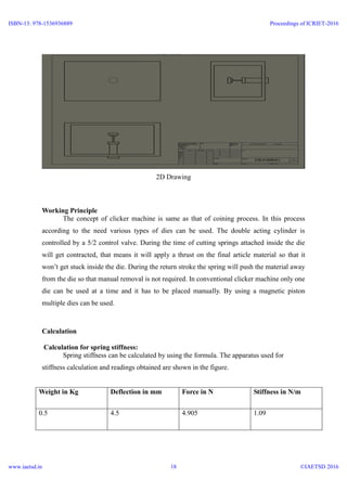 Iaetsd advancement in clicker machine and die | PDF