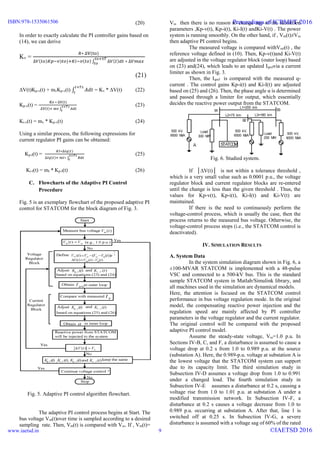 Iaetsd fuzzy logic control of statcom for voltage regulation | PDF