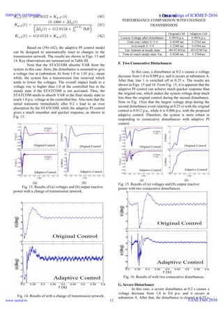 Iaetsd fuzzy logic control of statcom for voltage regulation | PDF