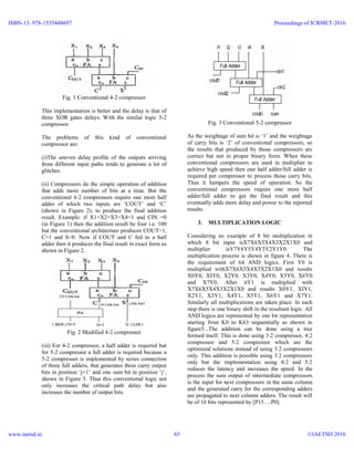 Iaetsd mac using compressor based multiplier and carry save adder | PDF