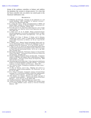 Iaetsd modelling and controller design of cart inverted pendulum system using mrac scheme | PDF