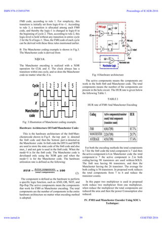 Iaetsd vlsi architecture of fm0 manchester encoding using sols technique for wireless | PDF ...