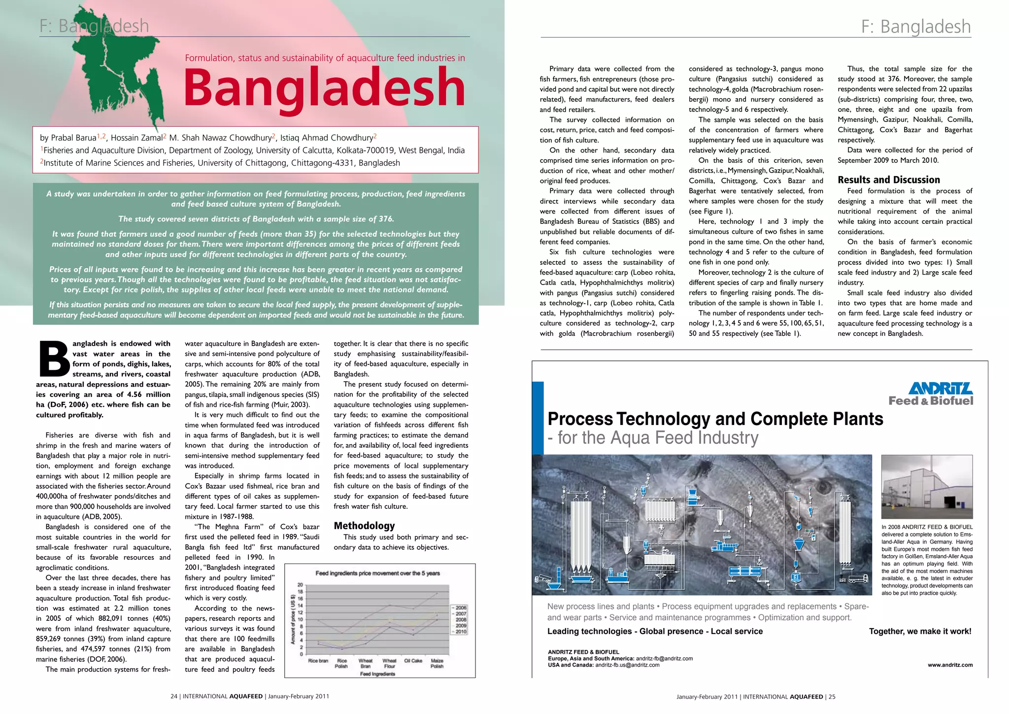 Formulation, status and sustainability of aquaculture feed industries in Bangladesh | PDF