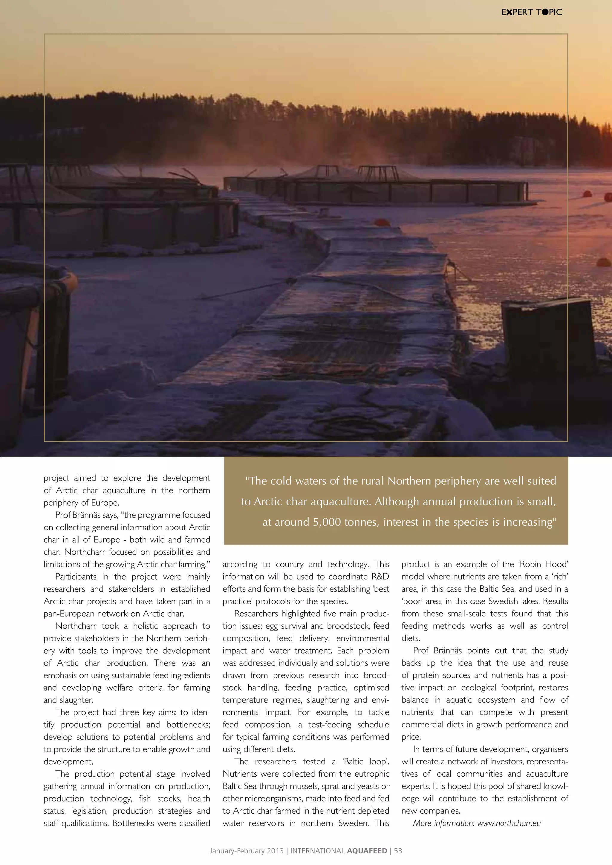 EXPERT TOPIC - ARCTIC CHAR | PDF