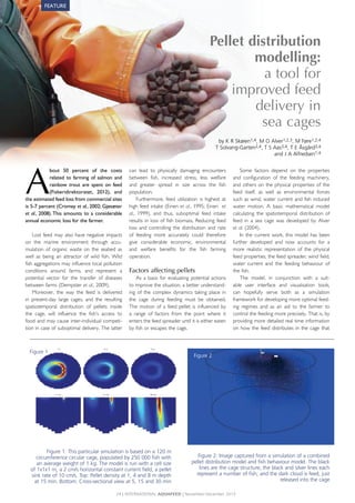 Pellet distribution modelling: a tool for improved feed delivery in sea ...