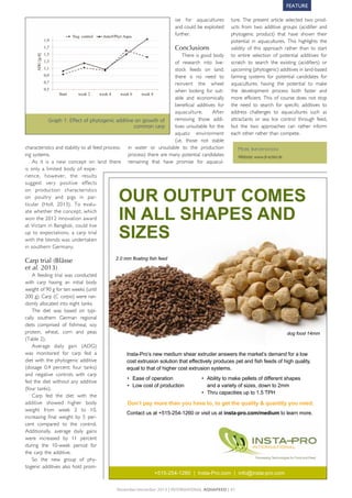 Natural additives for fish - do we have to reinvent the wheel or is there a shortcut? | PDF ...