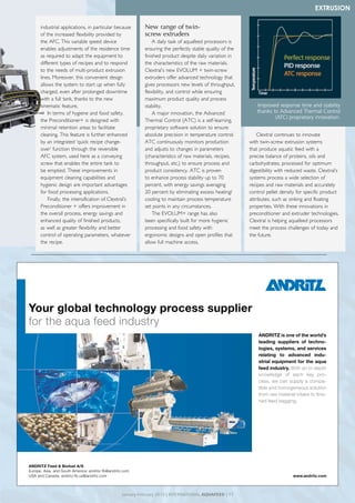 Extrusion for aquafeed | PDF | Fish and Aquariums | Pets