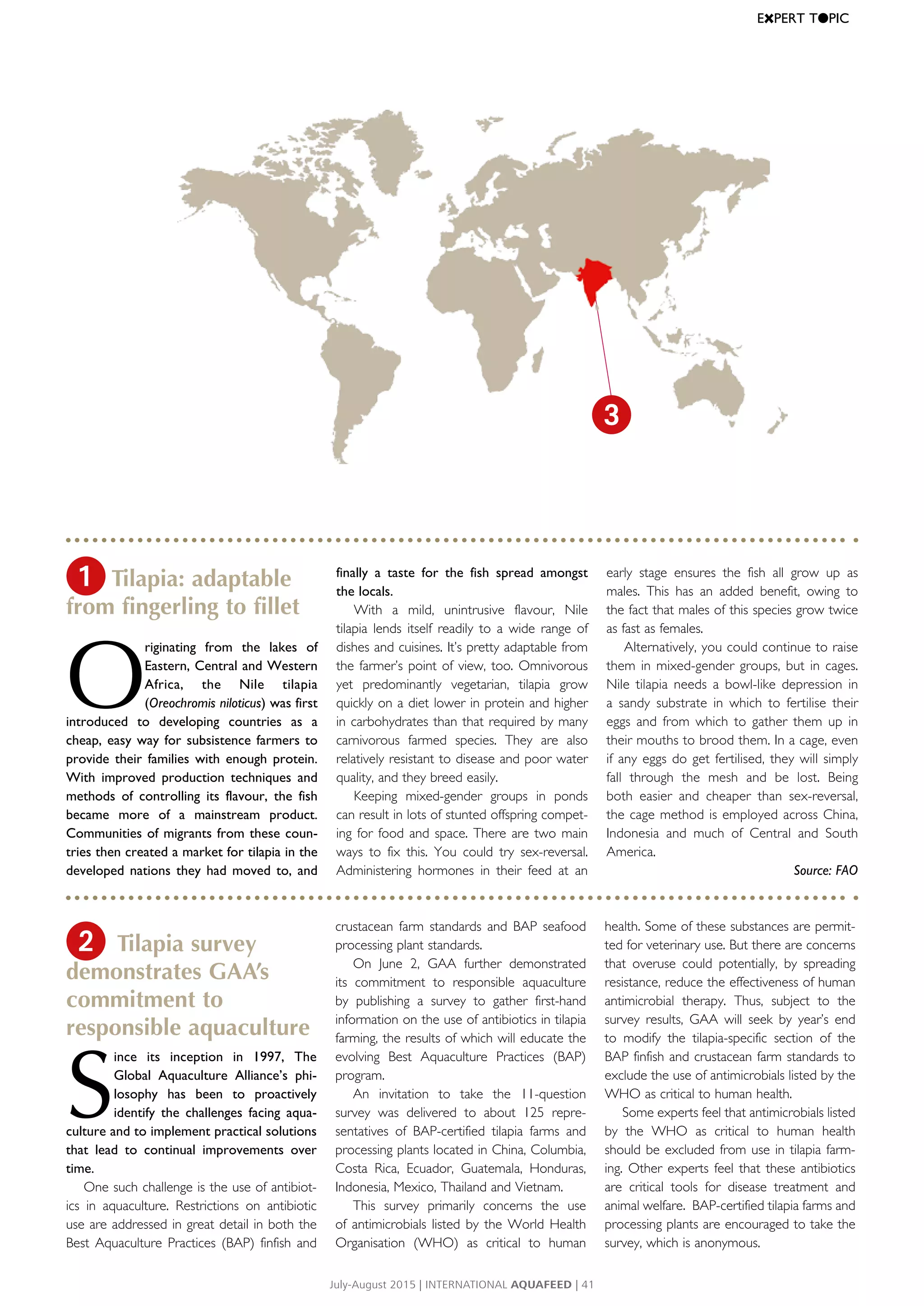 EXPERT TOPIC 1504: Tilapia | PDF