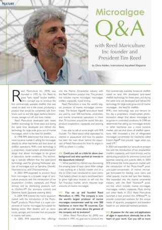 Microalgae: Different types of algae provide vital nutrients to ...