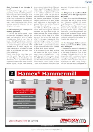 Microalgae: Different types of algae provide vital nutrients to ...