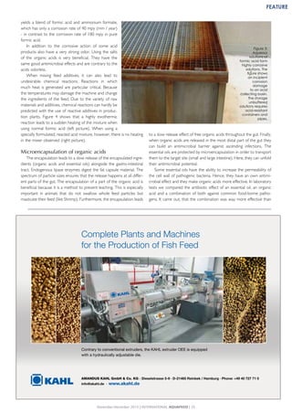 Acidifier concepts in aquafeed – high quality feed additives | PDF