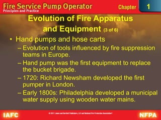 Iafc fire service pump operator principles & practice 1Ed ch 01 the ...